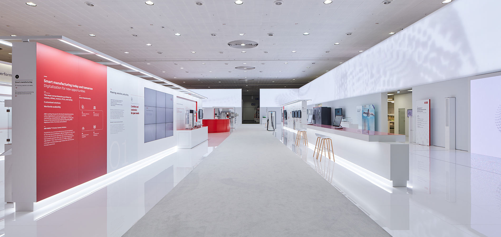 Irene Jost: ABB Messestand Hannover 2017. Markentransformation.