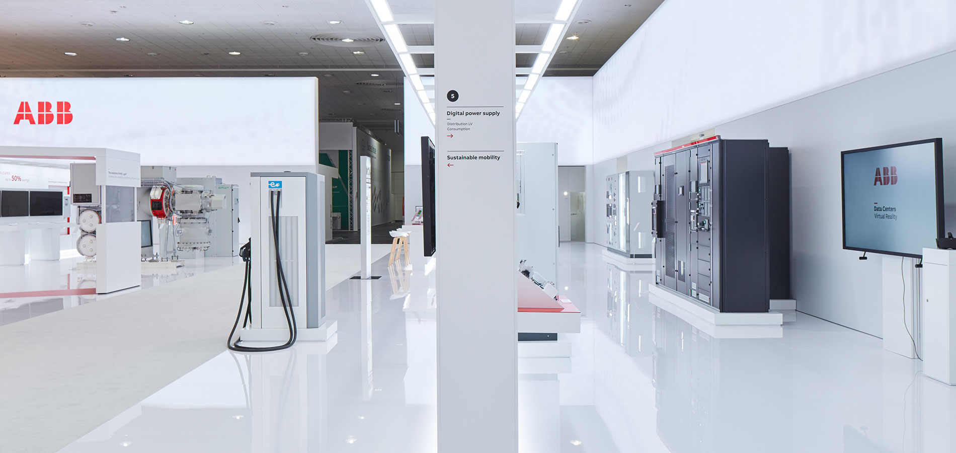 Irene Jost: ABB Messestand Hannover 2017. Markentransformation.
